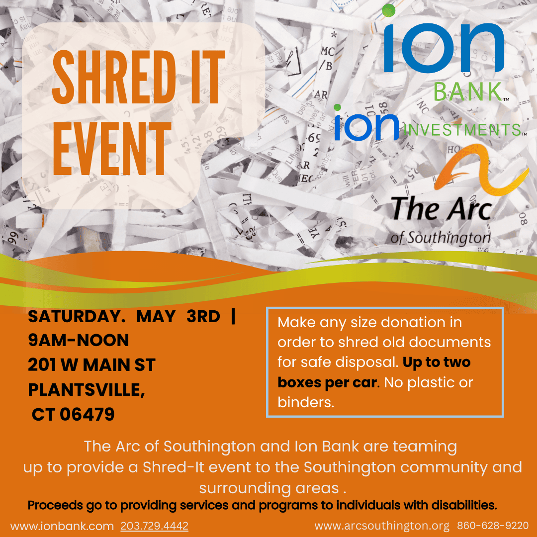 Shred-It Event 2025 | The Arc of Southington